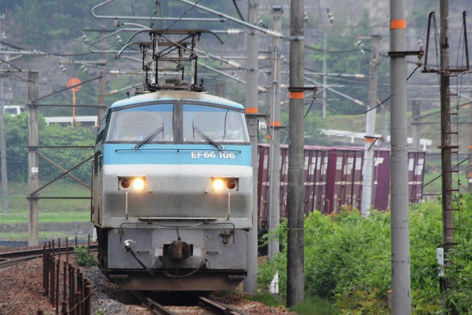 EF66－106(吹) - 特集：狭軌鉄道世界最大の定格出力を誇った「EF66形」Ⅱ('02.04～）